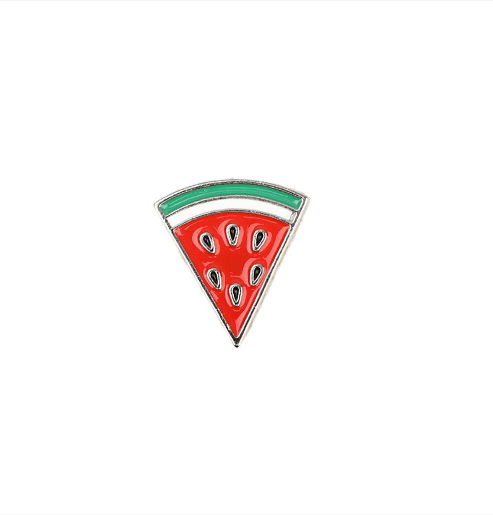 Islamic Enamel Lapel Pin - Watermelon