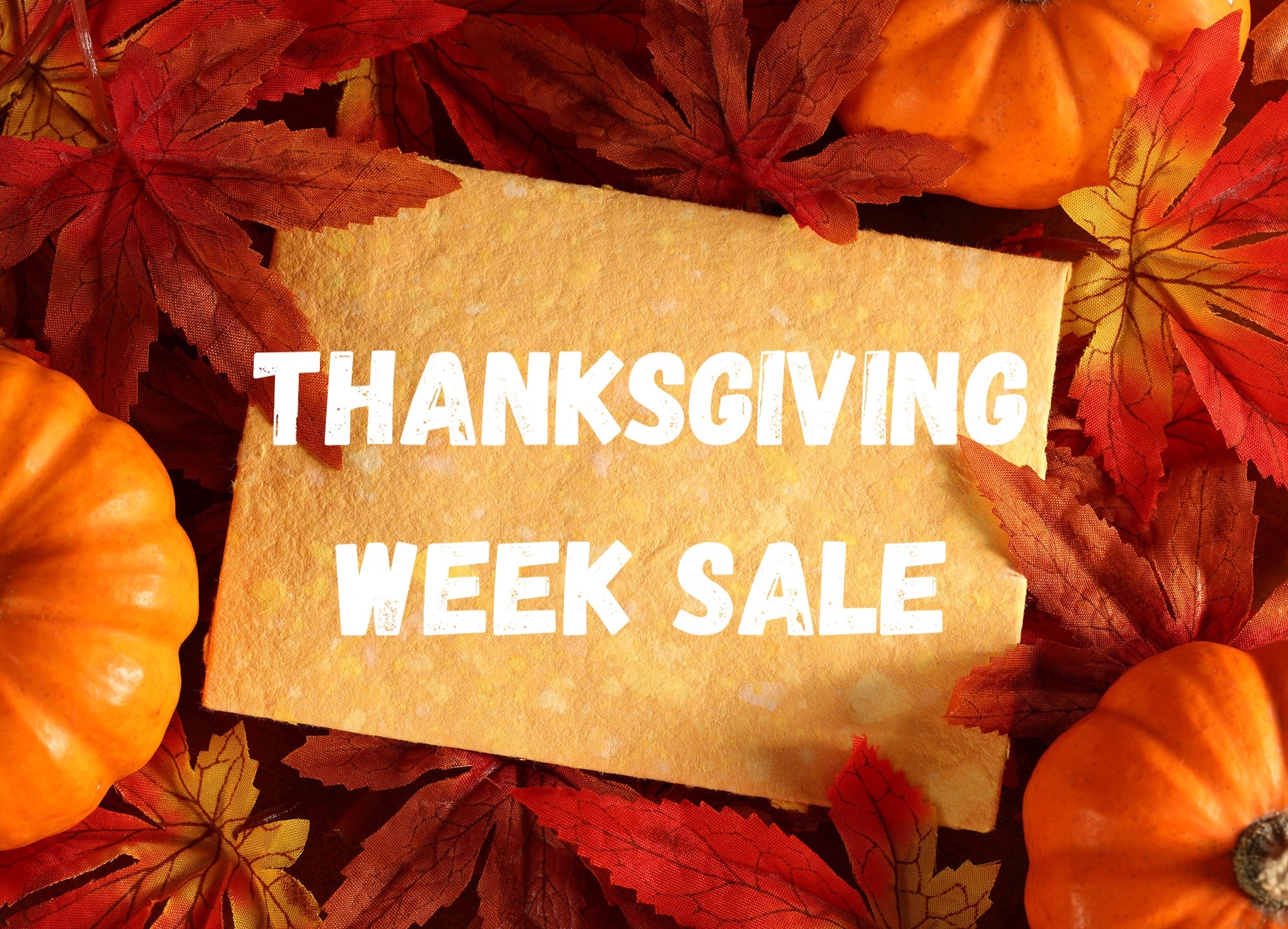 Thanksgiving Week Sale!