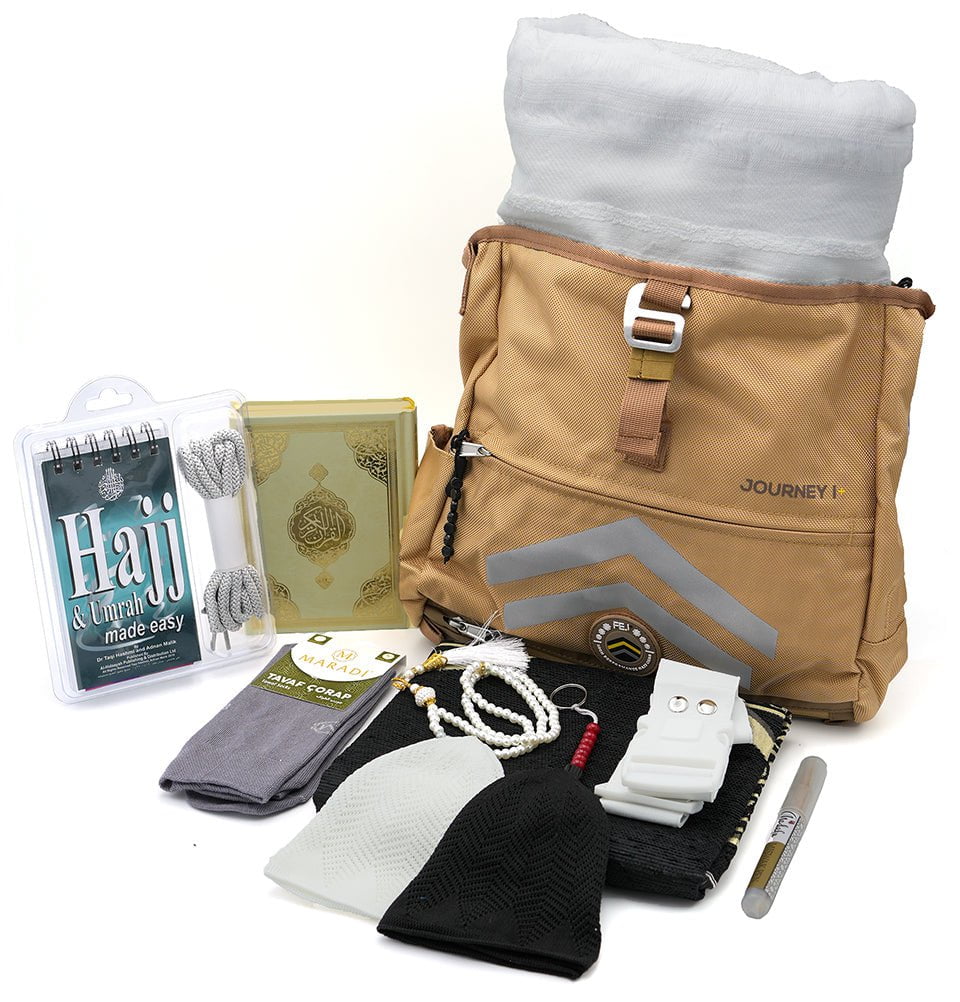 Modefa Men's Bamboo Ihram for Hajj and Umrah - 12 Piece Ultimate Umrah