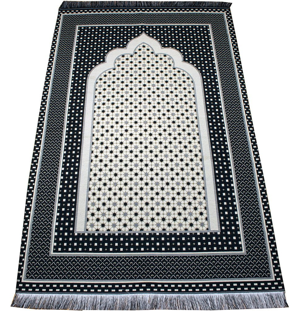 Black And White Prayer Mat