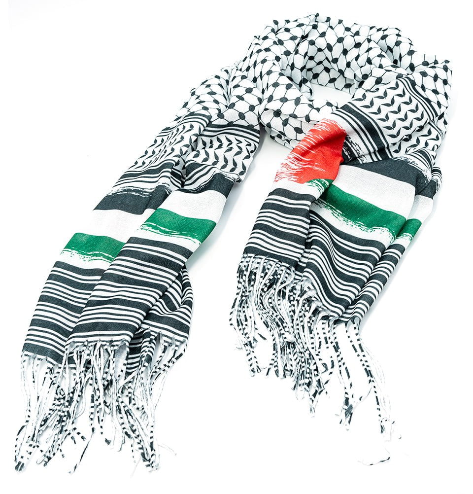 Palestinian Keffiyeh Hijab Shawl