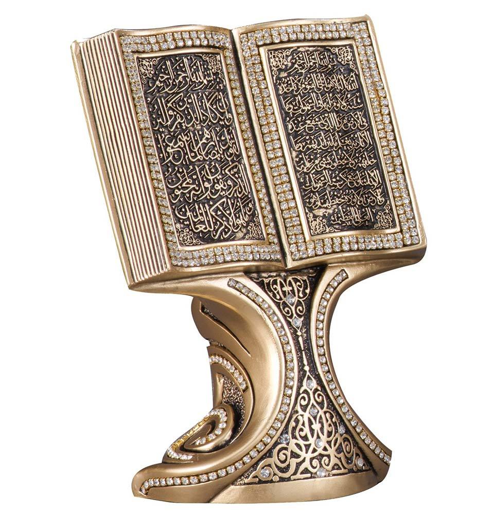 Quran Open Book with Ayatul Kursi and Nazar Dua