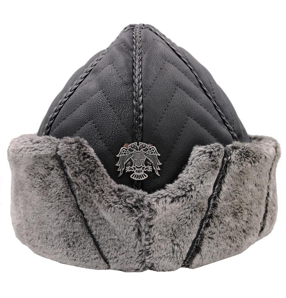 Ottoman Bork Ertugrul Fur Hat Selcuk Eagle #2021