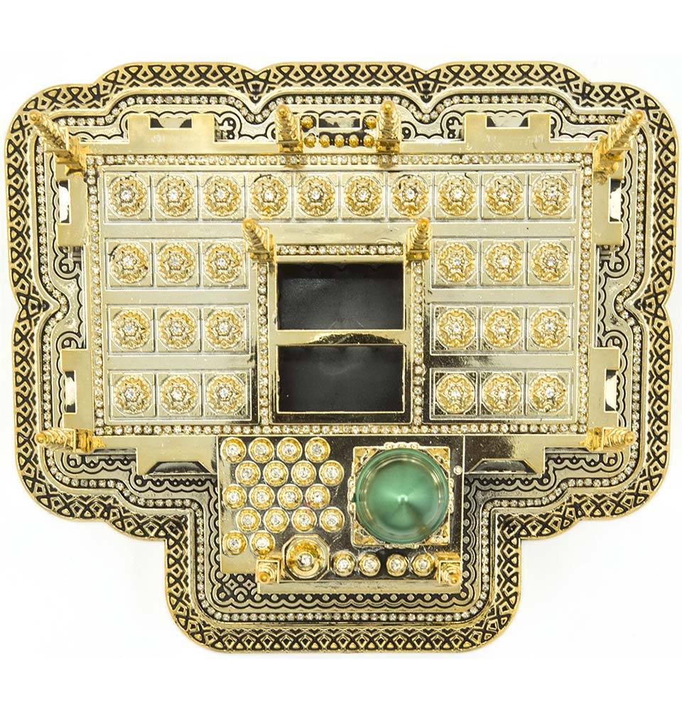Islamic Table Decor Al-Masjid an-Nabawi Replica Gold #105