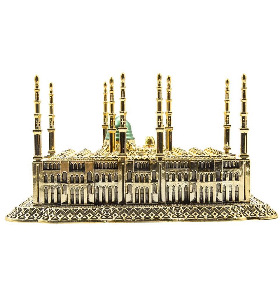 Islamic Table Decor Al-Masjid an-Nabawi Replica Gold #105