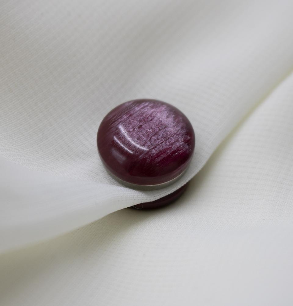 Brushed Gloss Magnetic Hijab 'Pin' - Maroon
