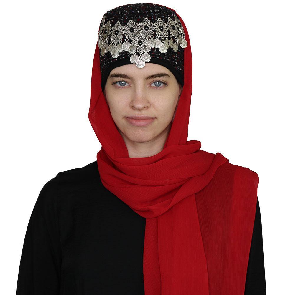 Traditional Turkish Ottoman Hat for Women - Ertugrul Halime Hatun - Re