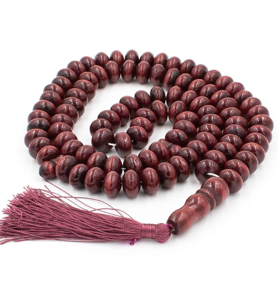 Islamic Tesbih Wooden 99 Count Prayer Beads - Large Oval