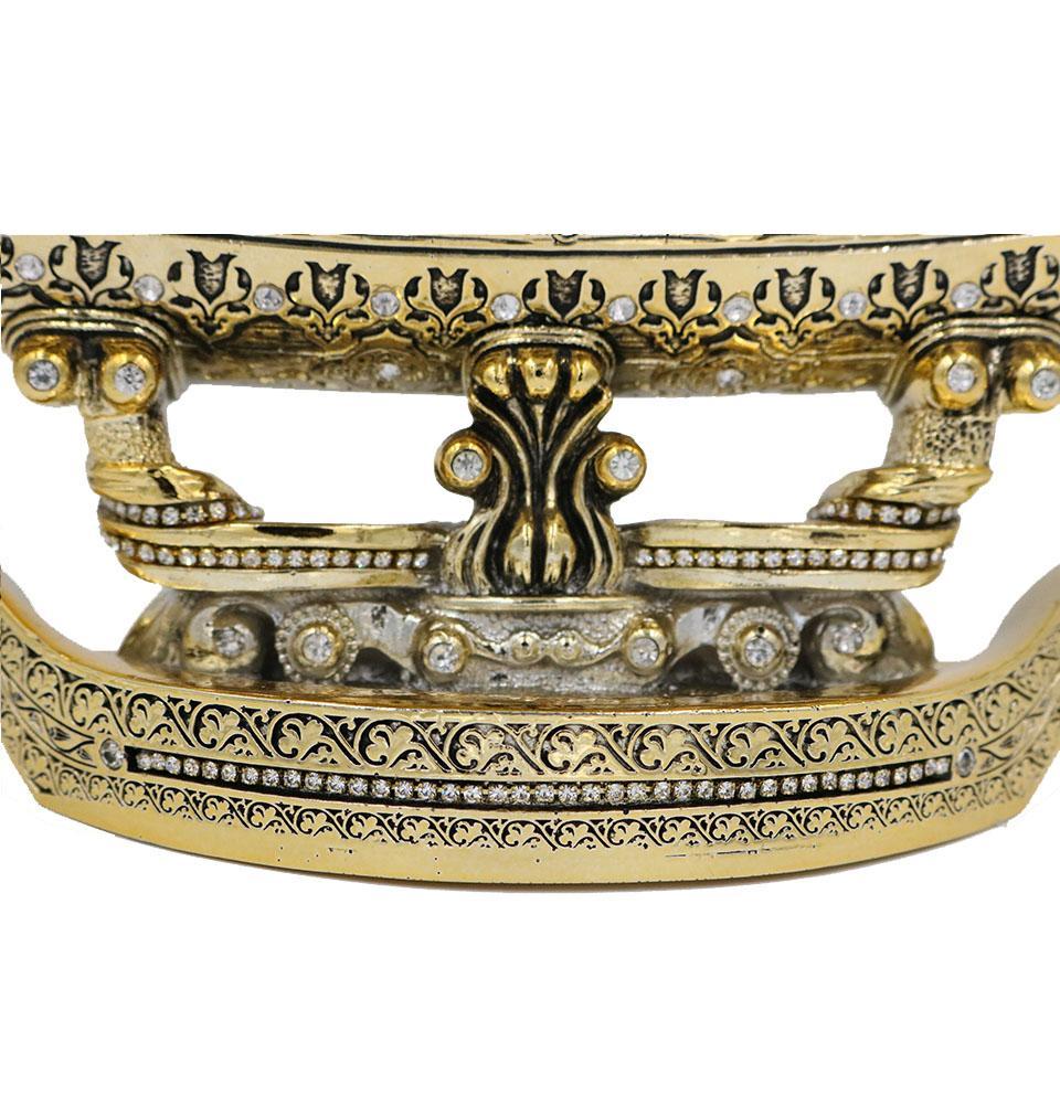 Islamic Table Decor 99 Names of Allah Sailboat Gold