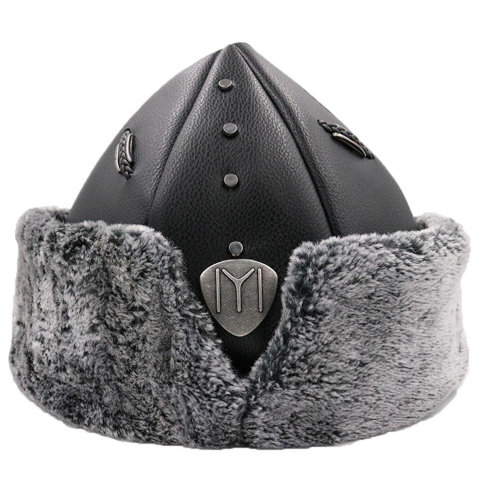 Ottoman Bork Ertugrul Fur Hat Kayi Tribe IYI #1018-I